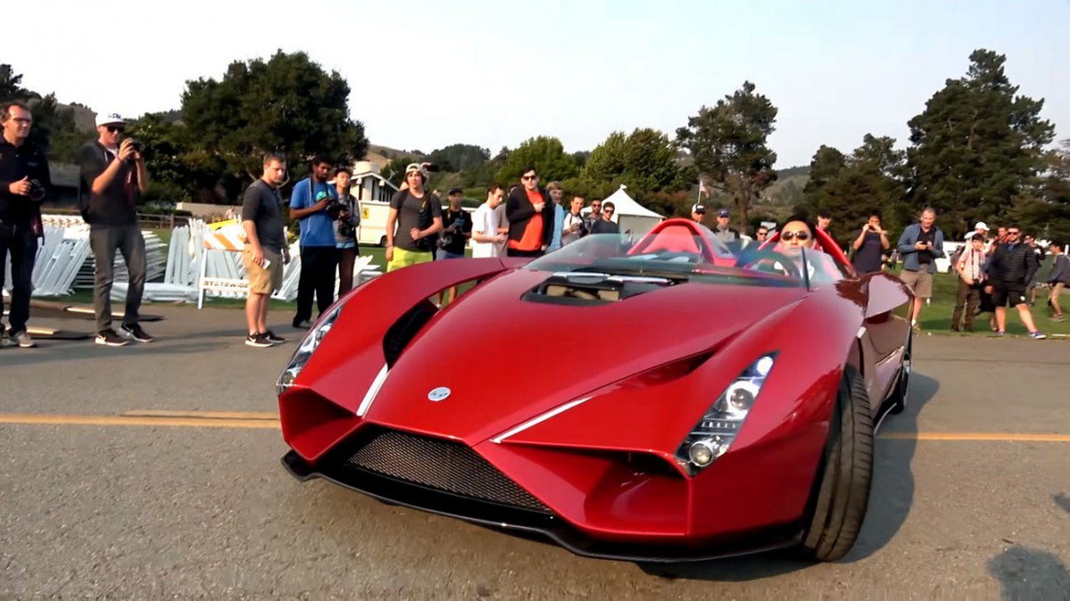 Enzo Ferrari Creator Okuyama Shows Kode57 Supercar at Monterey