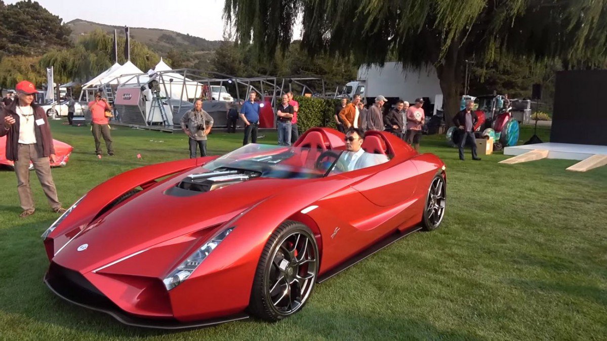 Enzo Ferrari Creator Okuyama Shows Kode57 Supercar at Monterey