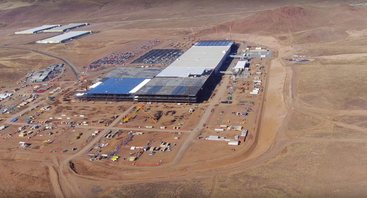 Aerial Video Of Tesla Gigafactory Shows Plentiful Progress And Activi