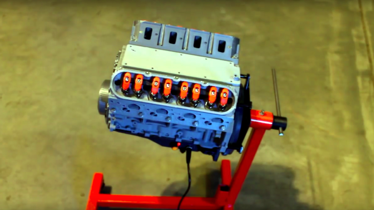 Someone 3D-printed a Chevy LS3 V8 Engine