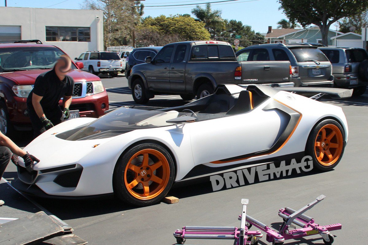 Mysterious Honda Speedster Concept Spied, May Preview Baby NSX