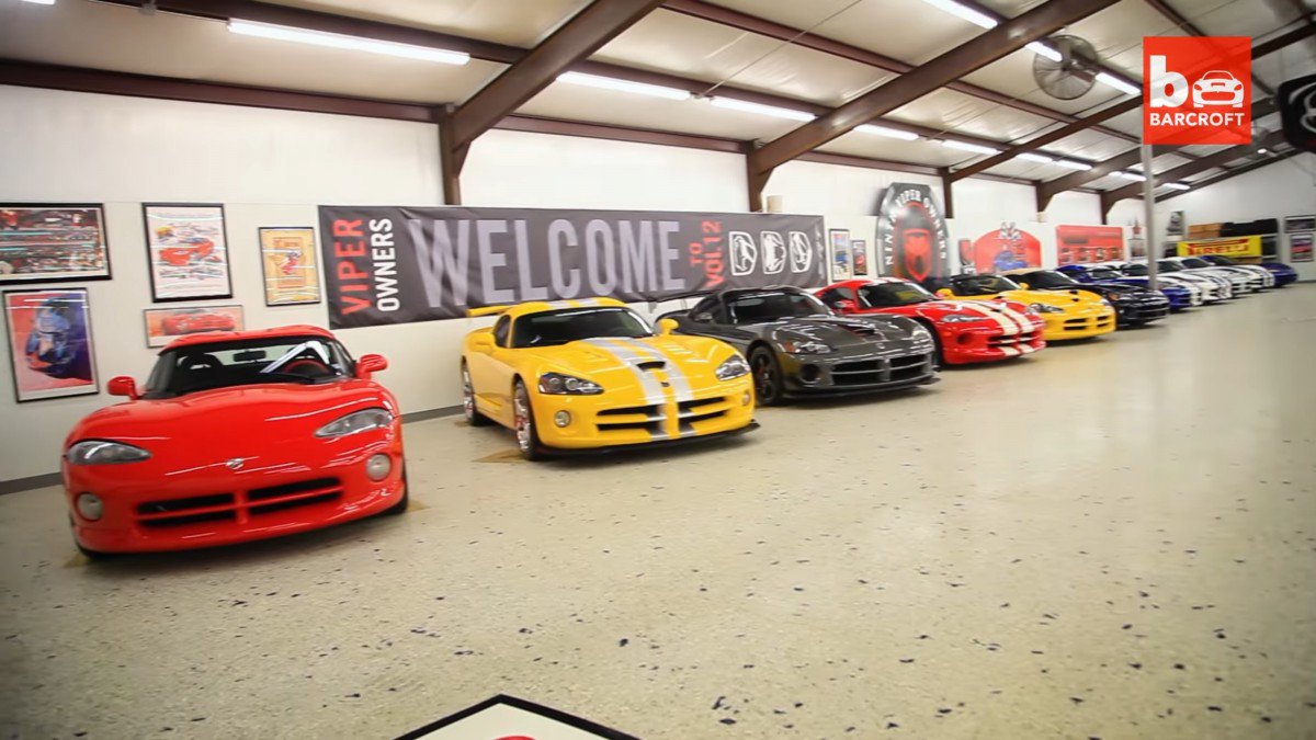 Meet the World's Largest Dodge Viper Collection