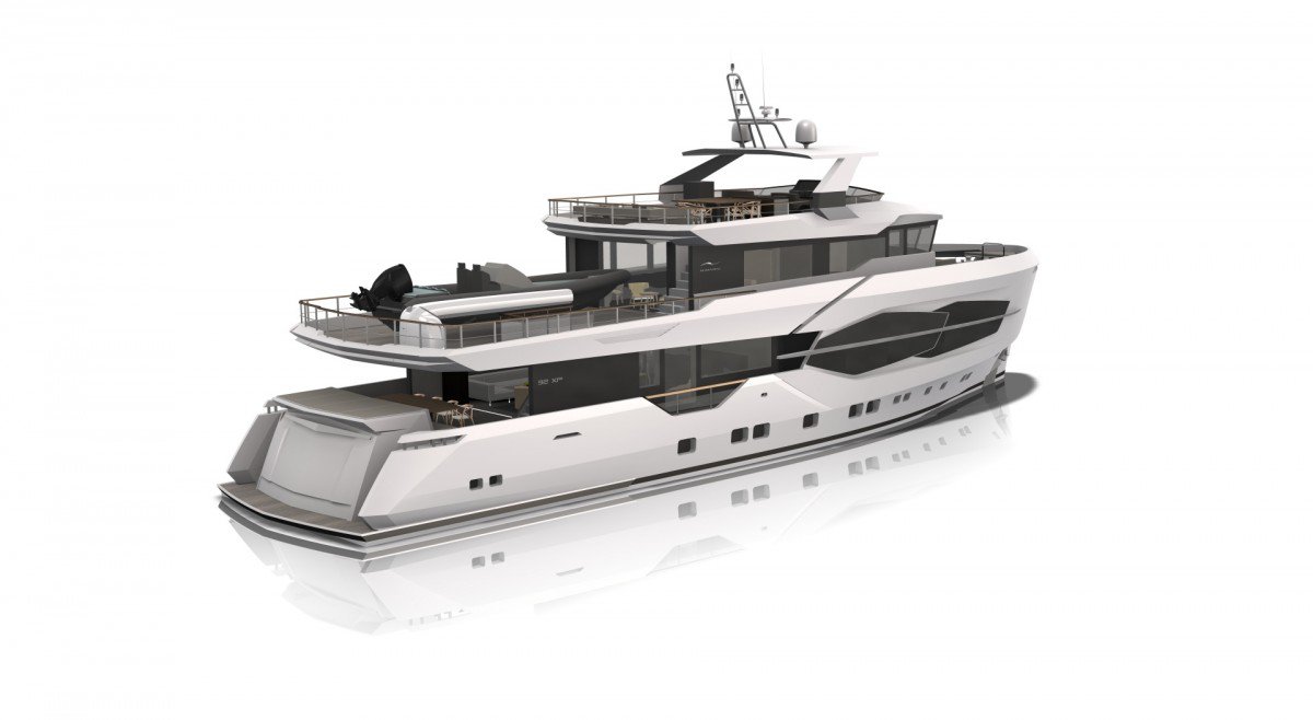Explorer yacht Numarine 32XP makes a splash