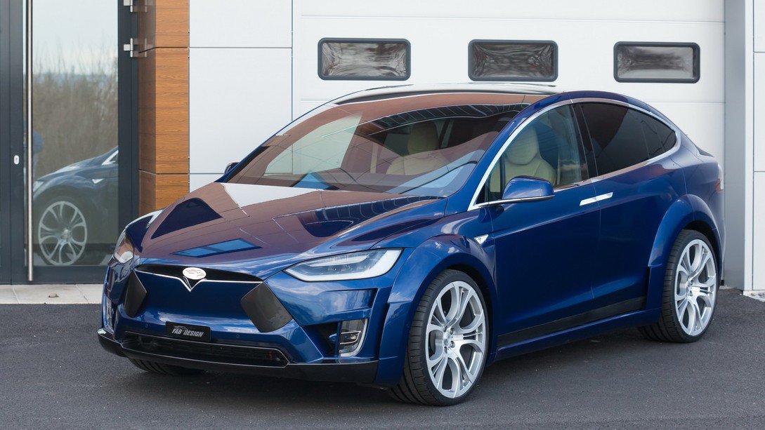 Butch up your Tesla Model X with new FAB Design widebody kit