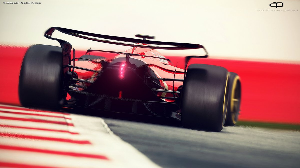 Artist envisions awesome futuristic F1 racing cars from 2025