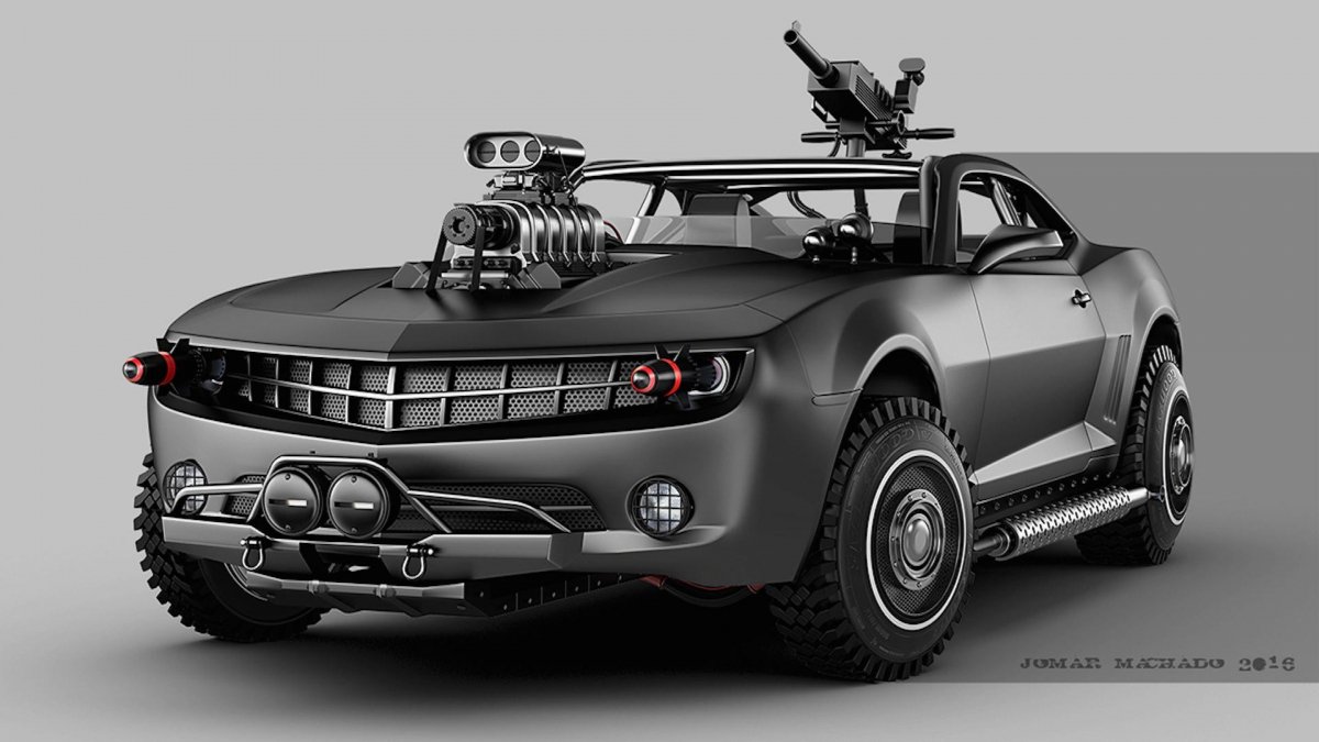 These post-apocalyptic cars are amazingly badass