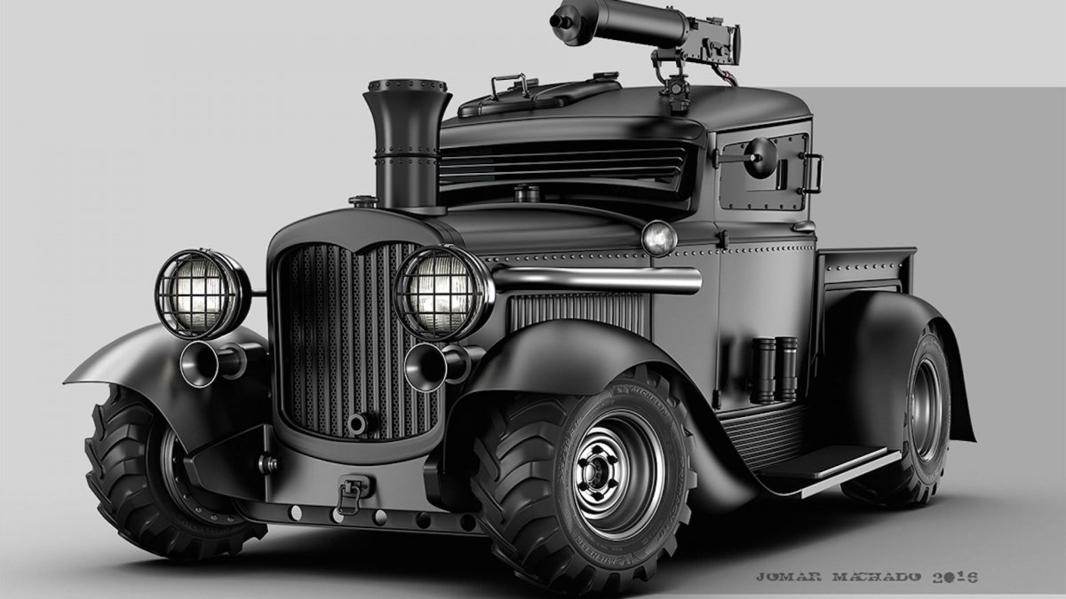 These post-apocalyptic cars are amazingly badass