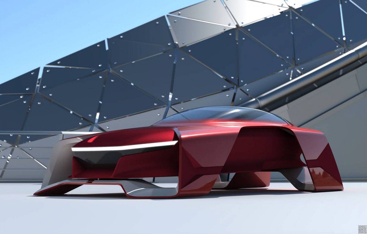 Young Romanian designer envisions futuristic Dacia EF-Vision 2050 self-driving concept