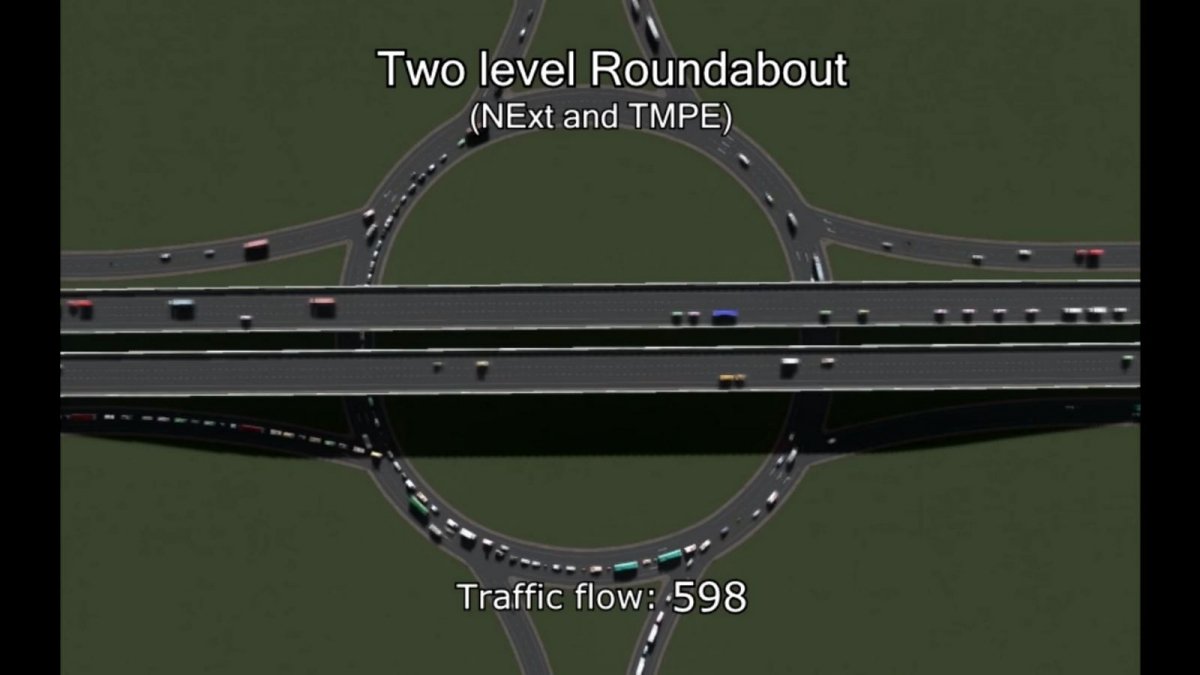 What type of a 4-way junction is the best? This video gives a clear answer