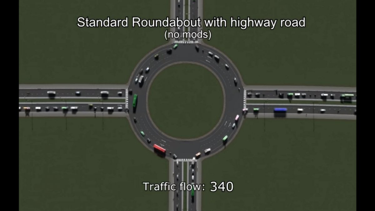 What type of a 4-way junction is the best? This video gives a clear answer