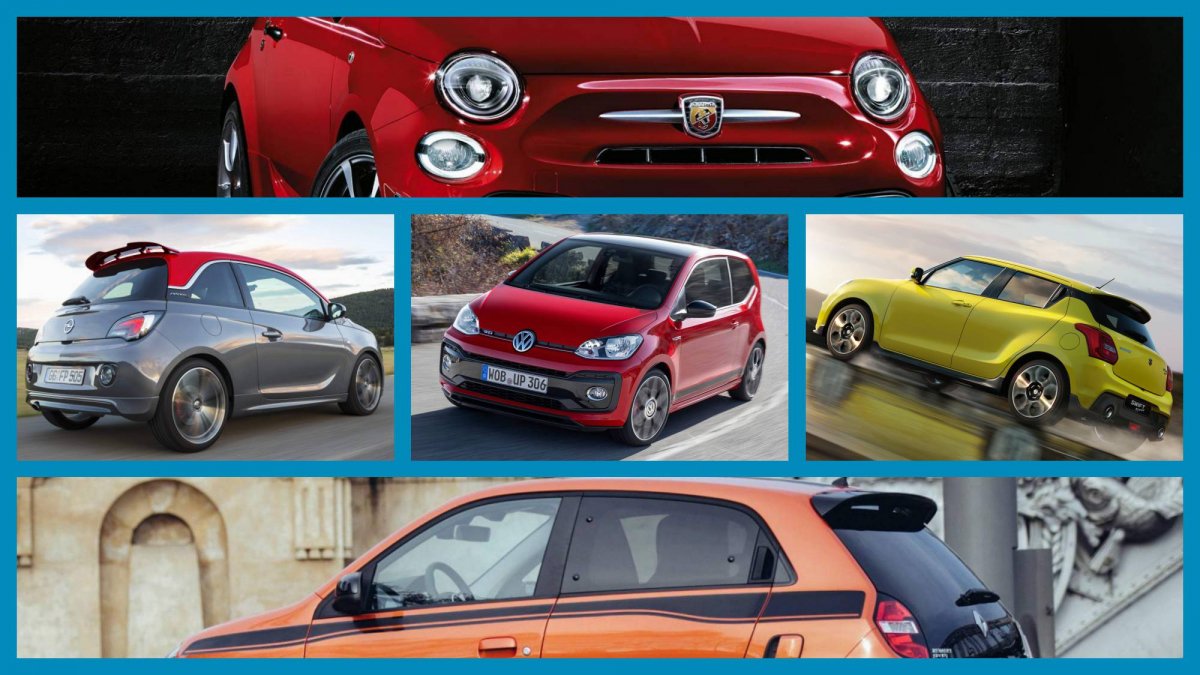 Here are the best five hot hatches priced below €20,000