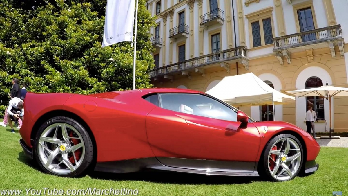 The Ferrari SP38 is also called Deborah and costs around €4 million